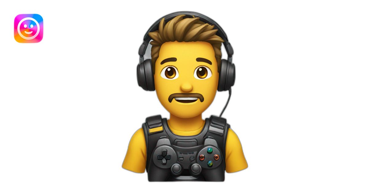 Gamer emoji | AI Emoji Generator