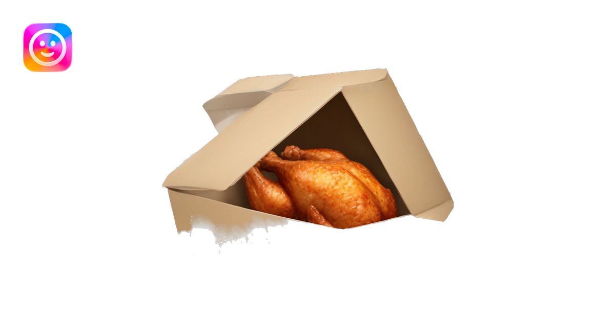 peri peri chicken and rice box emoji | AI Emoji Generator