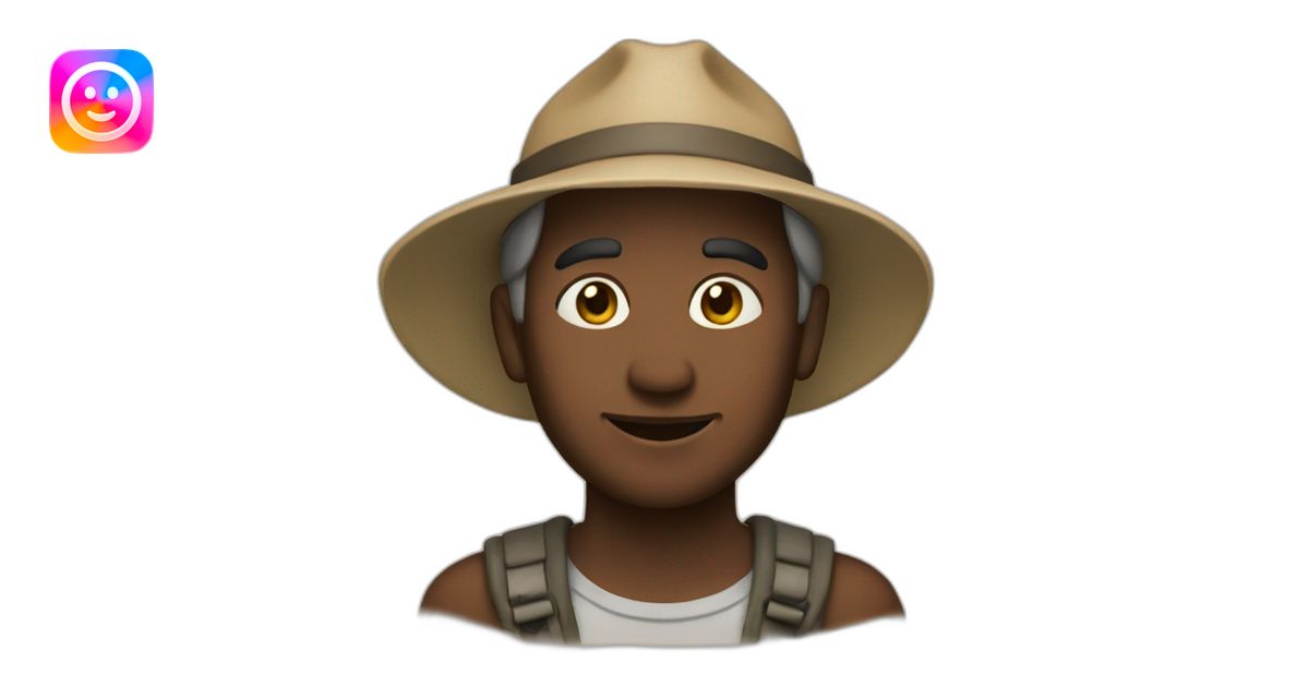 someone who discover a beautiful new land emoji | AI Emoji Generator