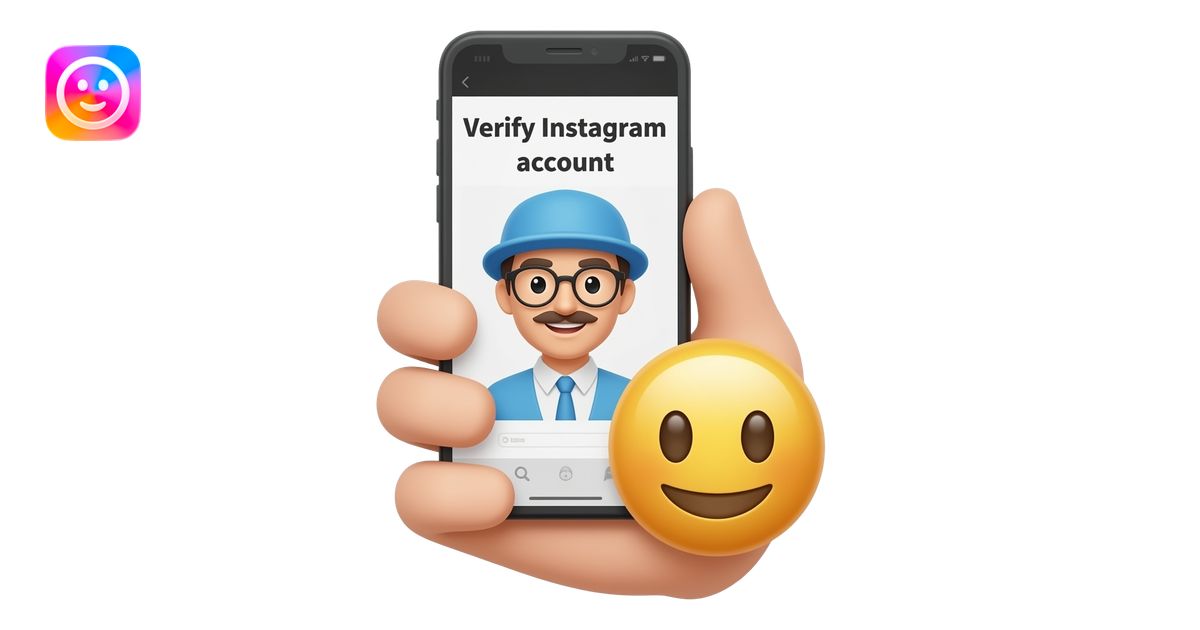 I learned how to verify my Instagram account using an emoji. emoji | AI ...