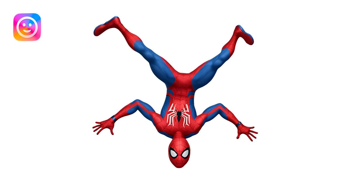 Spider-Man backflip emoji | AI Emoji Generator
