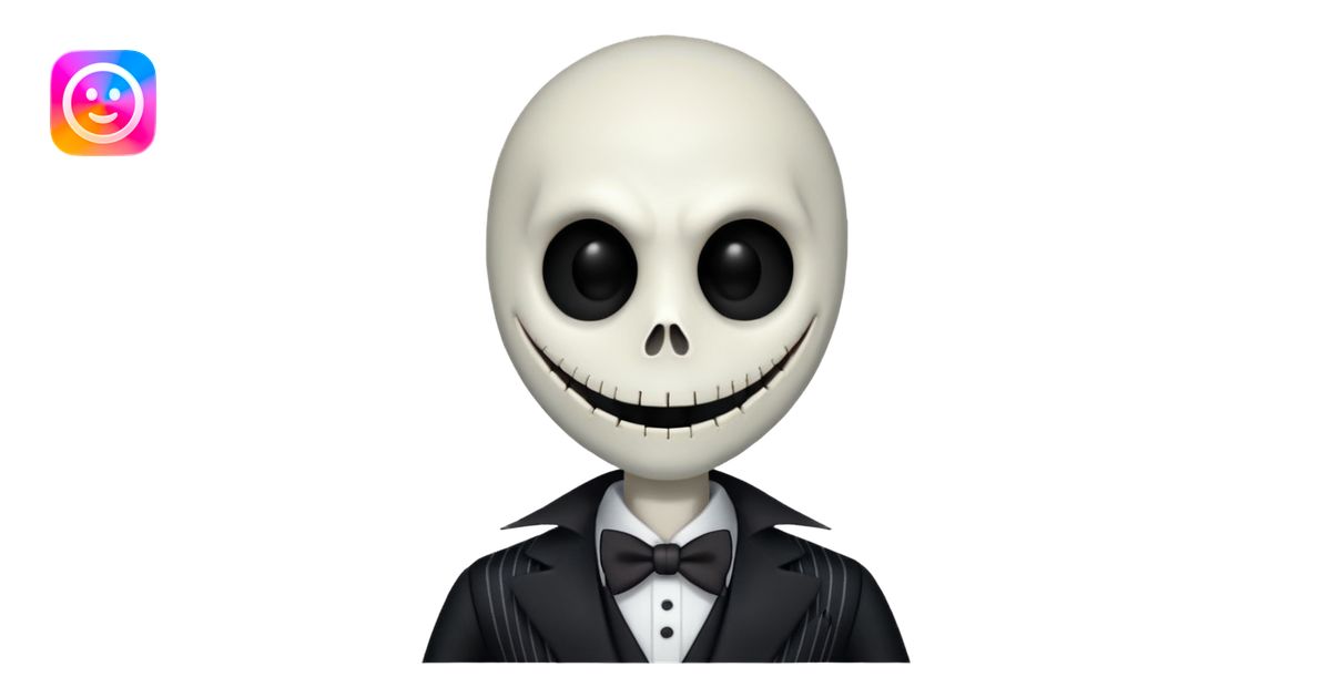 Jack Skellington emoji | AI Emoji Generator