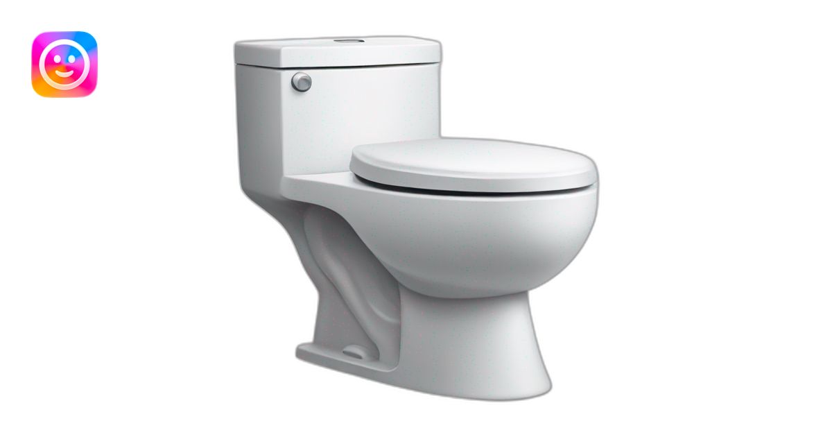 toilet bowl, bidet attachment, and an icon representing clean freshness ...