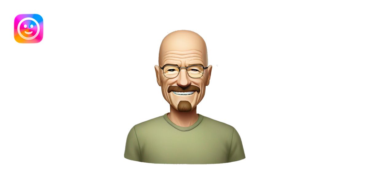 walter white smiling emoji | AI Emoji Generator