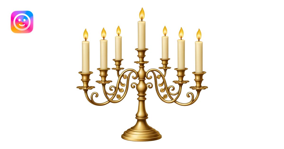 single candelabra with lid candle emoji | AI Emoji Generator