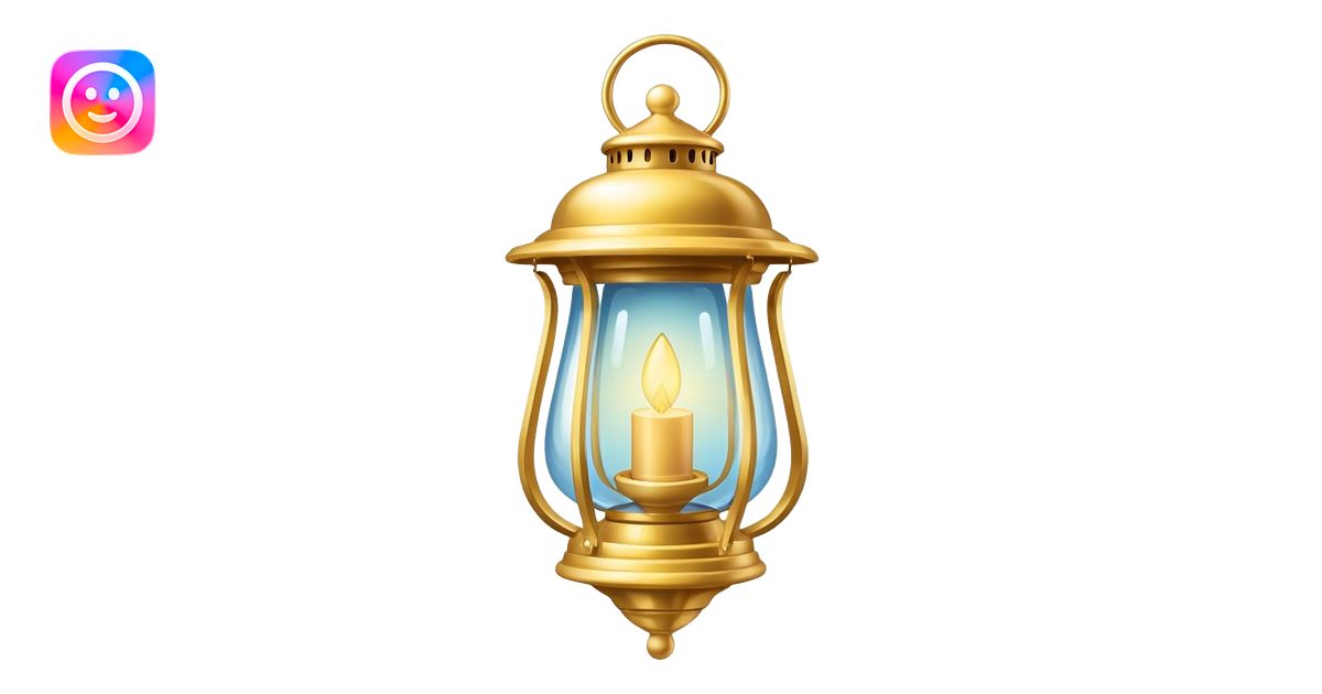 Lanterna flutuante do filme da Rapunzel emoji | AI Emoji Generator