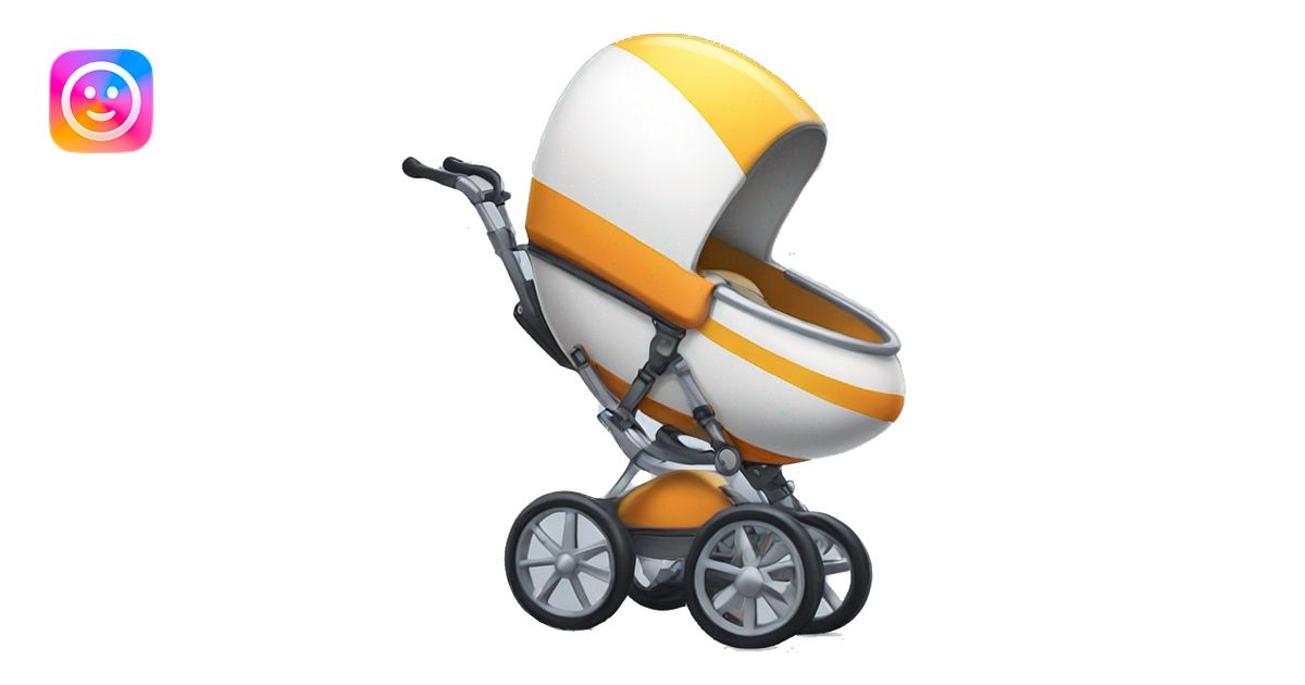rocket powered stroller emoji | AI Emoji Generator