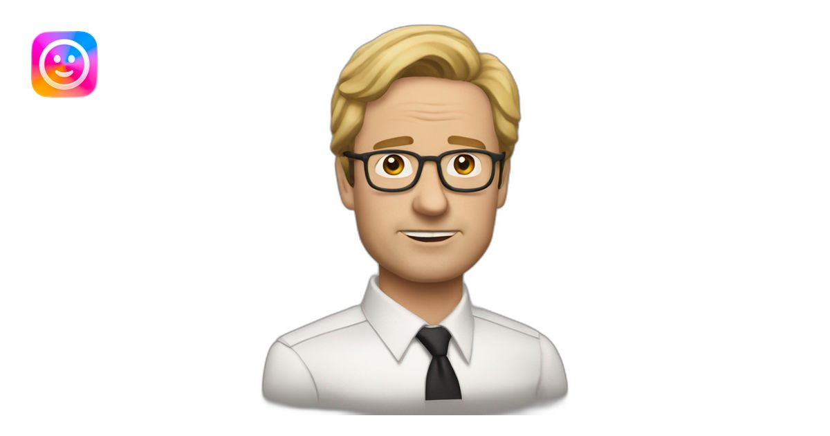 Dwight Schrut the office emoji | AI Emoji Generator