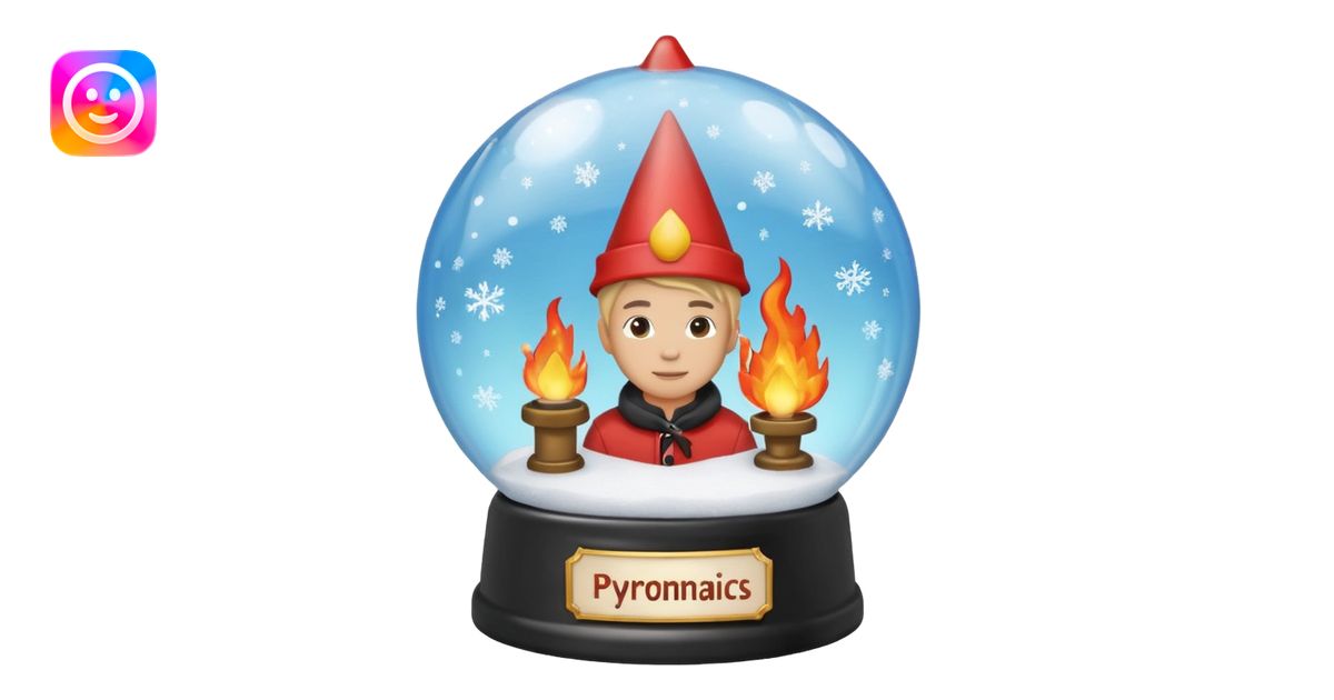 Can you make snow globes cooperative with fire and have the text ...