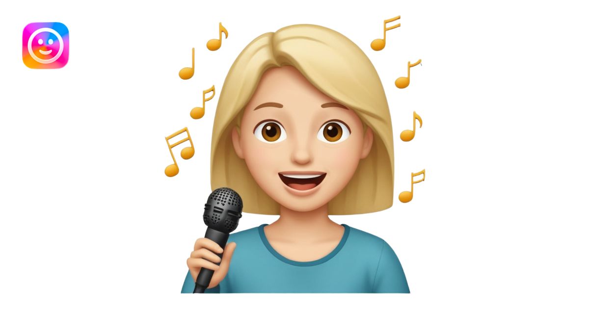 sing song emoji | AI Emoji Generator