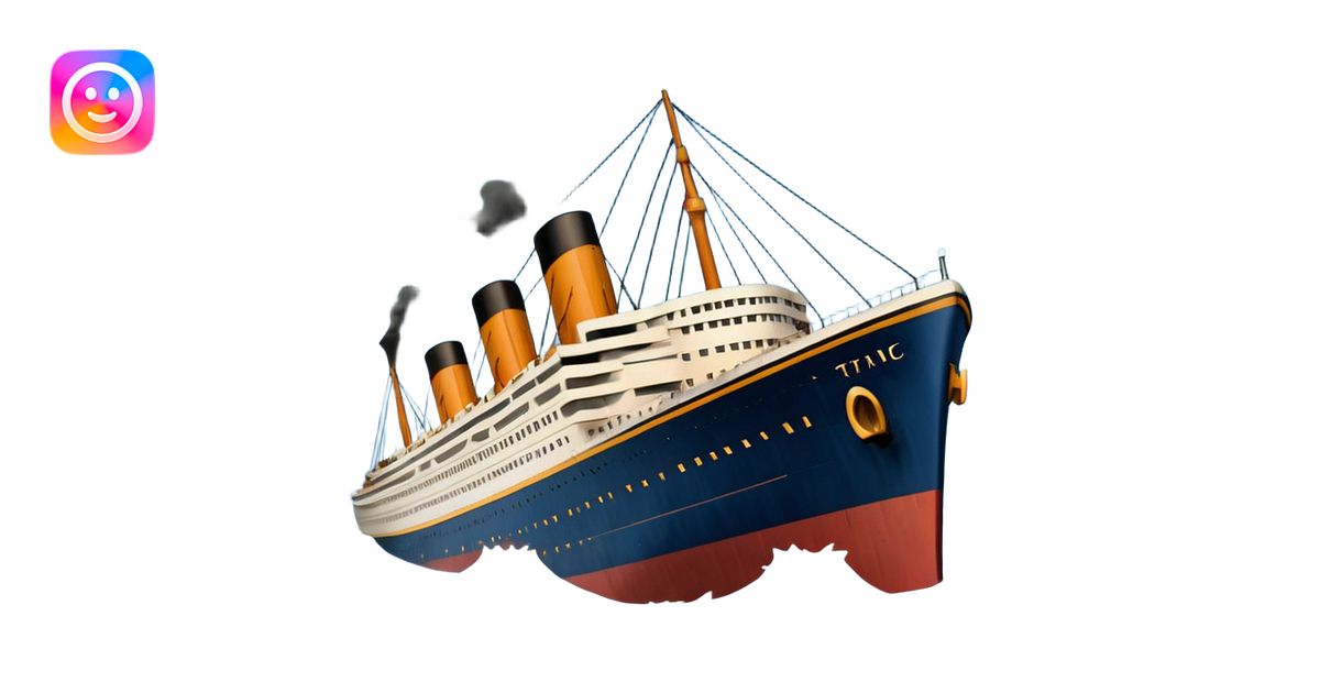 Titanic emoji | AI Emoji Generator