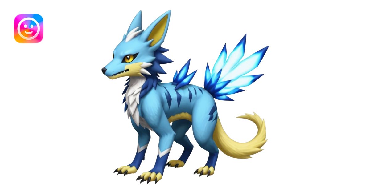Sergal-Protogen-Trico-Renamon-Lombax-Zeraora-Vernid-fusion-hybrid ...