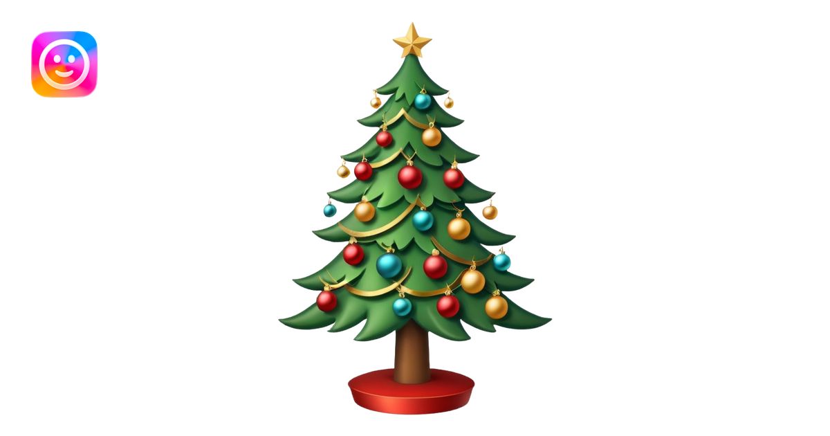 christmas tree emoji | AI Emoji Generator