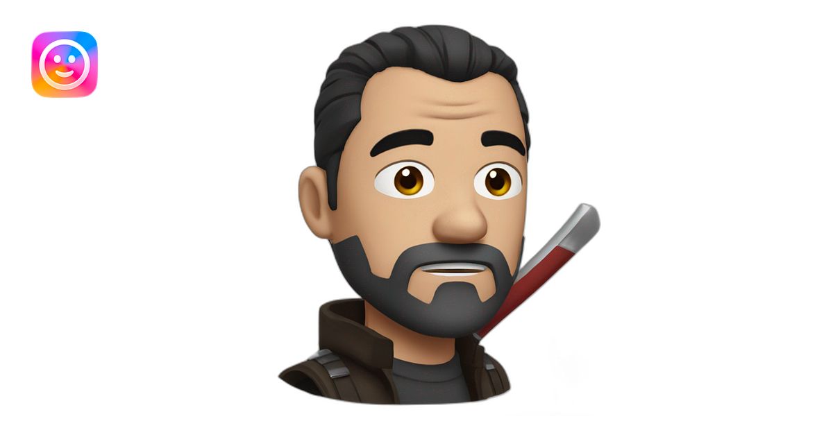 Negan lucile emoji | AI Emoji Generator