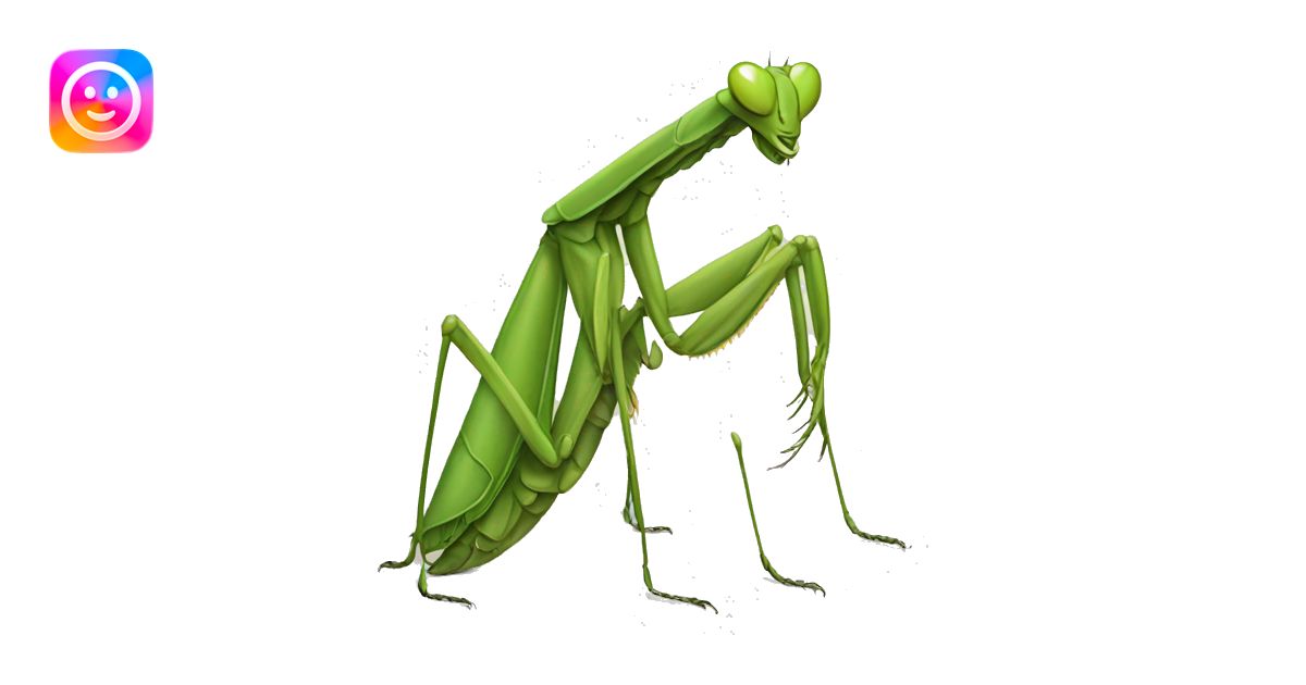 Praying Mantis emoji | AI Emoji Generator