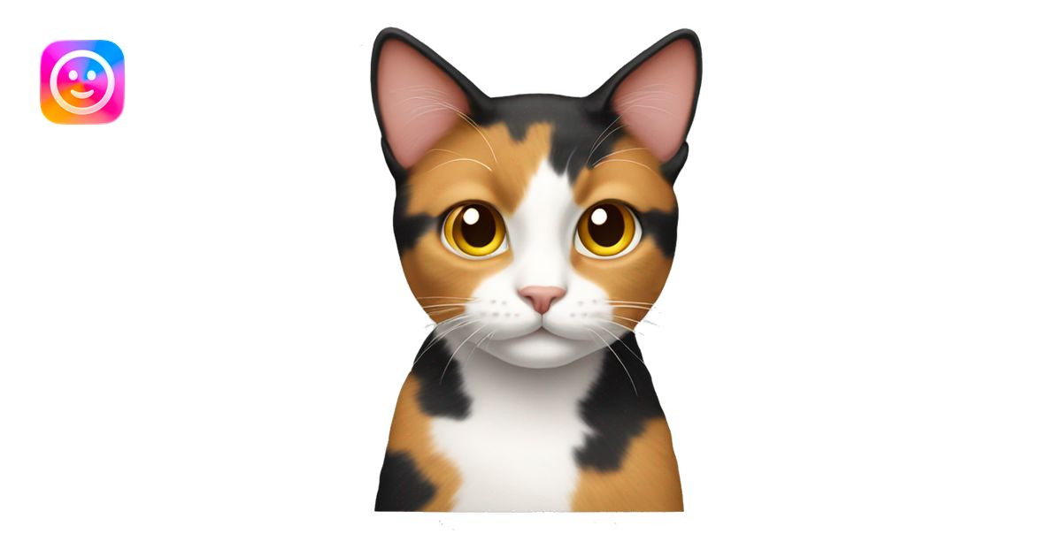 Calico cat emoji | AI Emoji Generator