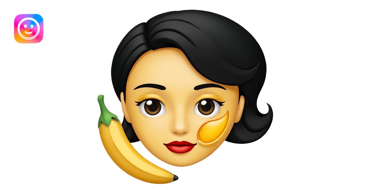 Símbolo estética e cosmética preto emoji | AI Emoji Generator