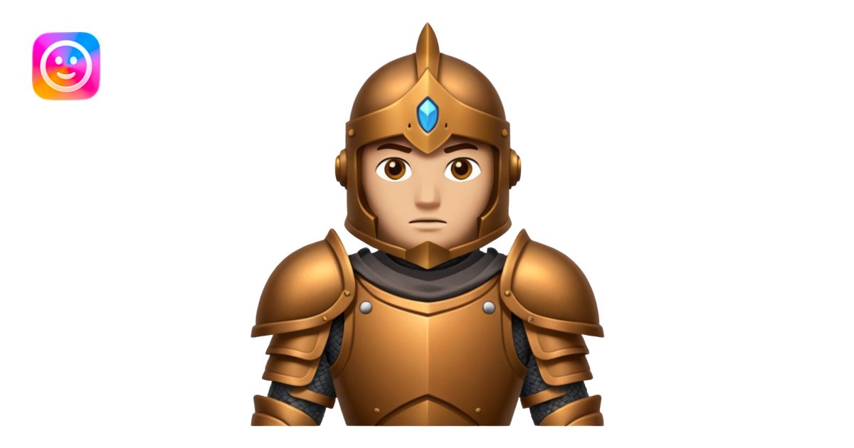 Mega Knight from clash royale emoji | AI Emoji Generator