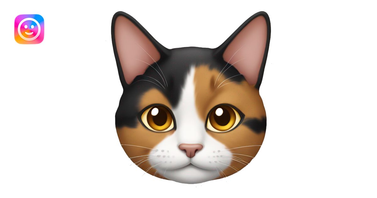 Calico cat emoji | AI Emoji Generator