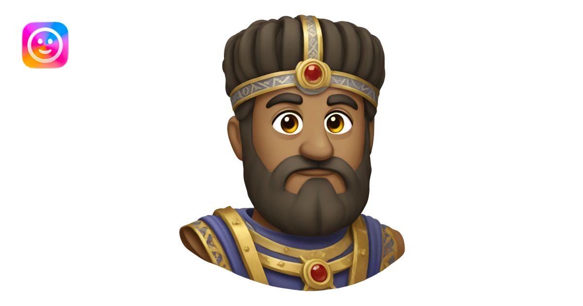 byzantine emperor maurice emoji | AI Emoji Generator