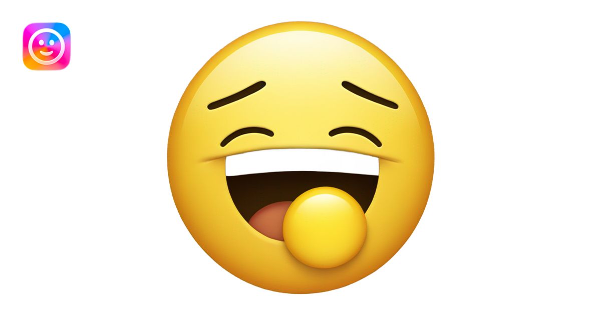 a crying laughing emoji with a peace sign emoji | AI Emoji Generator