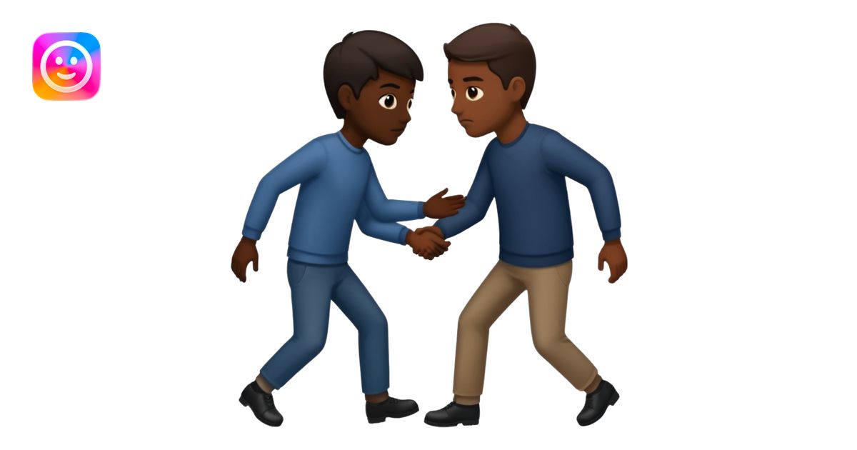 a situation in which someone pushes another person behind one's back ...