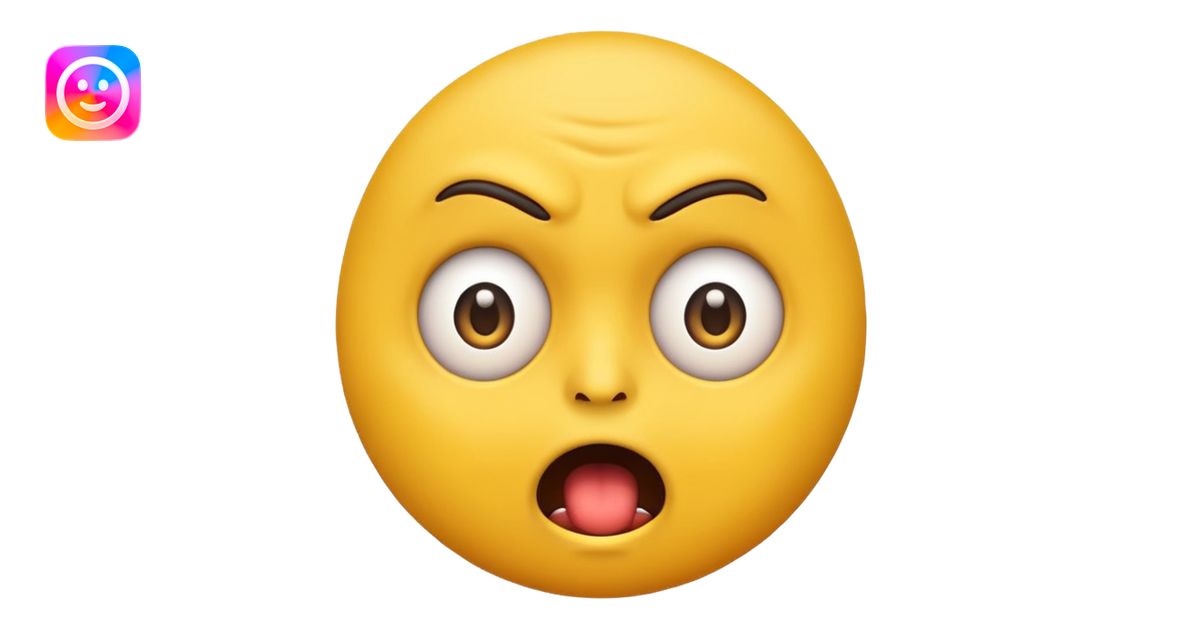 scared ugly emoji face emoji | AI Emoji Generator