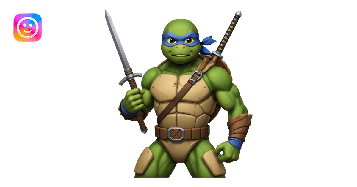 Teenage Mutant Ninja Turtles emoji | AI Emoji Generator
