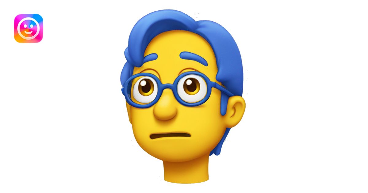 Milhouse crying emoji | AI Emoji Generator