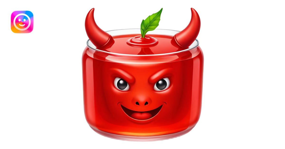 Devil jello emoji | AI Emoji Generator