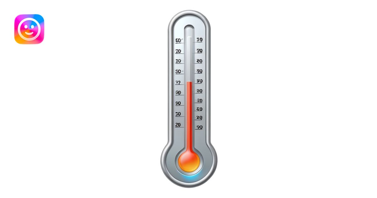 digital thermometer emoji | AI Emoji Generator