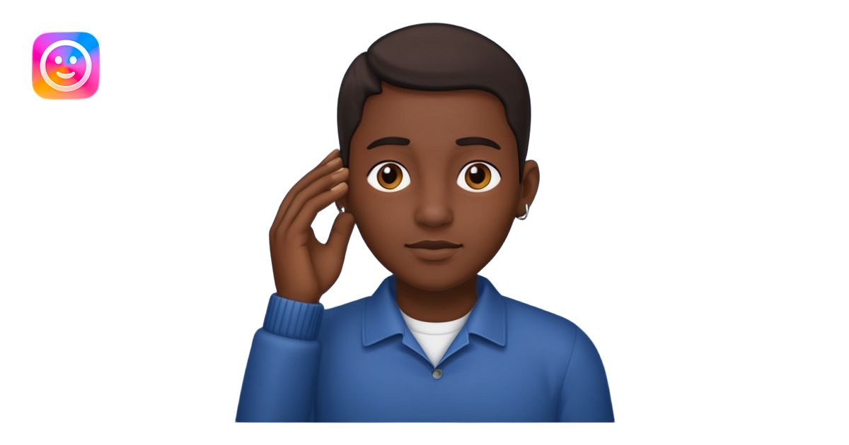 👂🏾🤏🏾 combined emoji | AI Emoji Generator