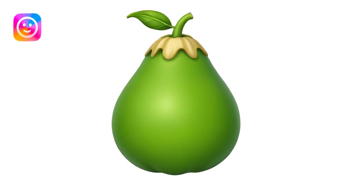 Calabash no face emoji | AI Emoji Generator