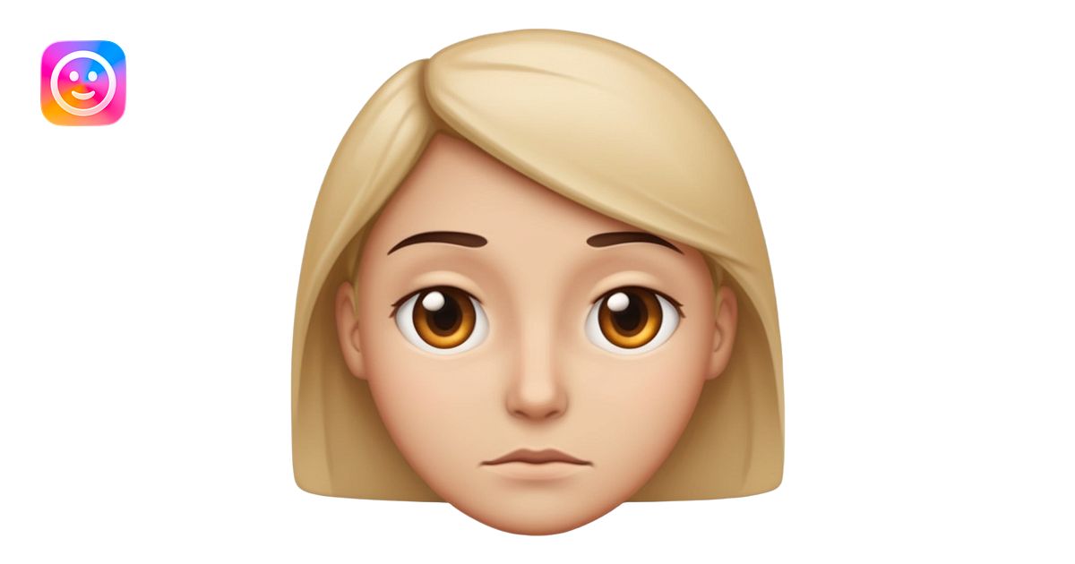 hard stare normal emoji] emoji | AI Emoji Generator