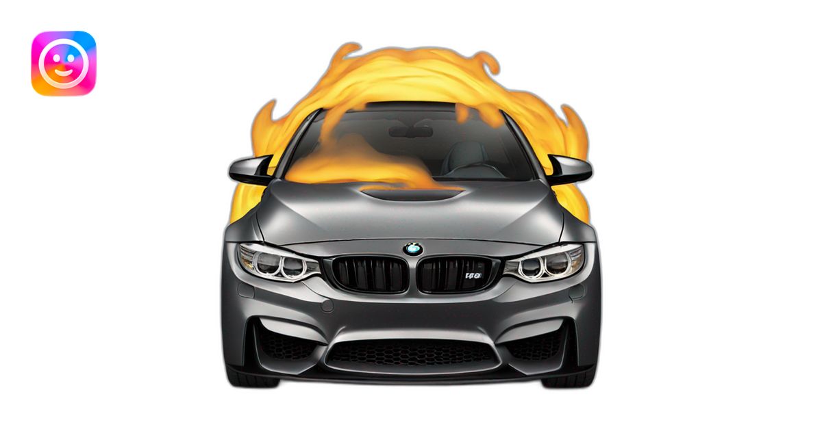 Angry Bmw m4 emoji | AI Emoji Generator
