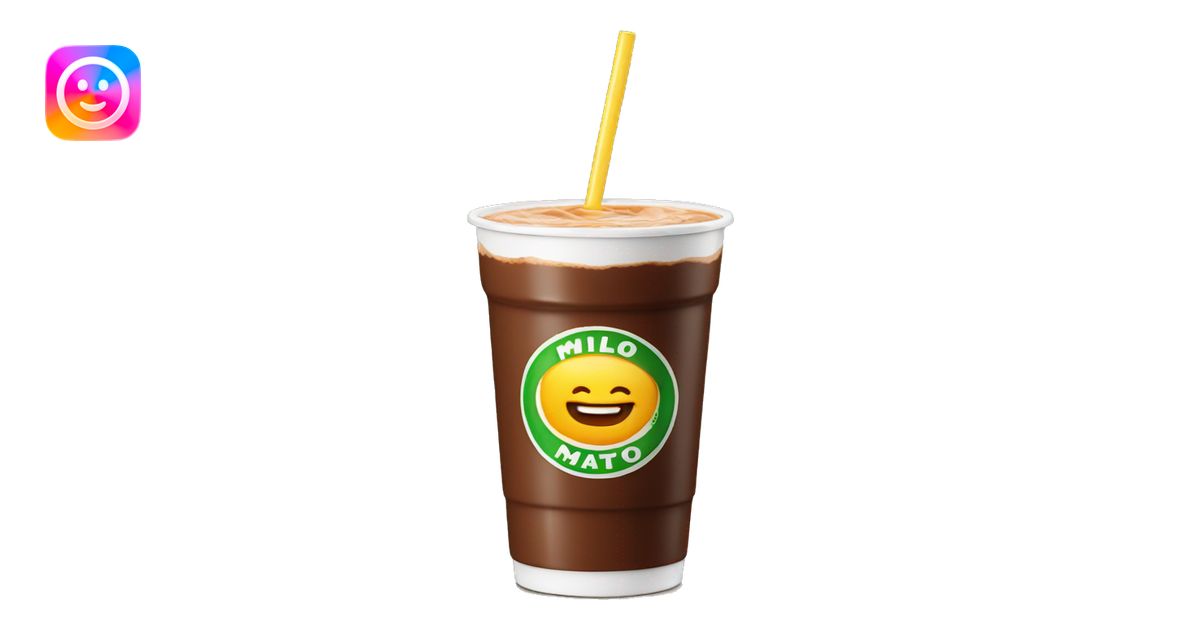milo brand drink emoji | AI Emoji Generator