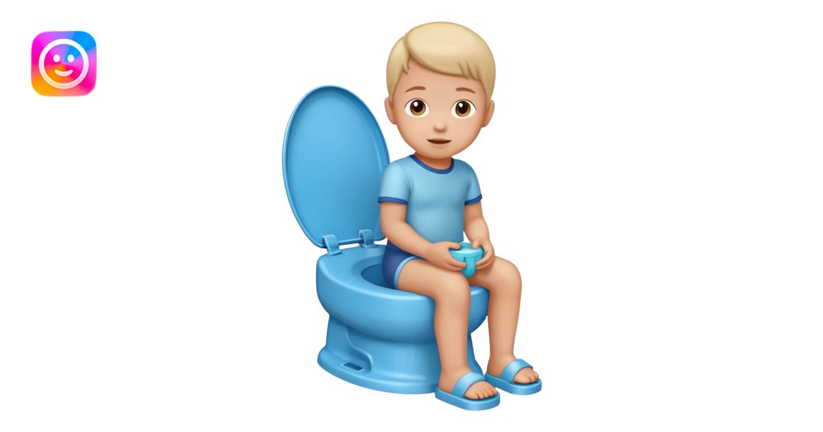 A potty trainer emoji | AI Emoji Generator