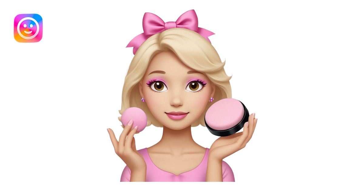 female face, light skin tone, small simple closed smile. One hand ...