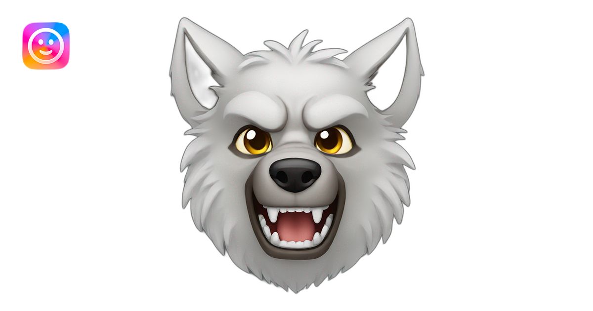 Werewolf emoji | AI Emoji Generator