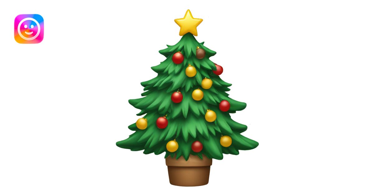 Kerstboom emoji | AI Emoji Generator