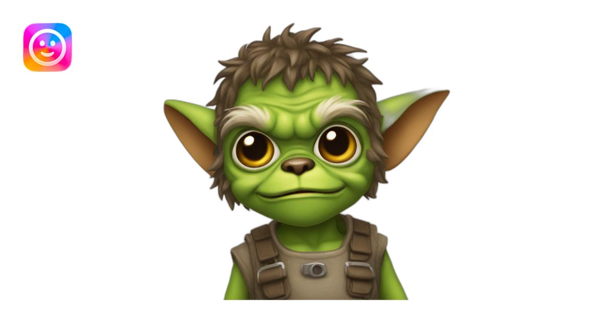 Gremlin gizmo emoji | AI Emoji Generator