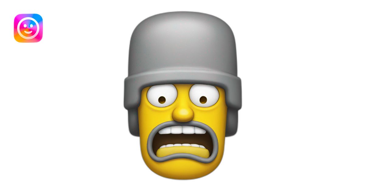 Hommer simpson emoji | AI Emoji Generator