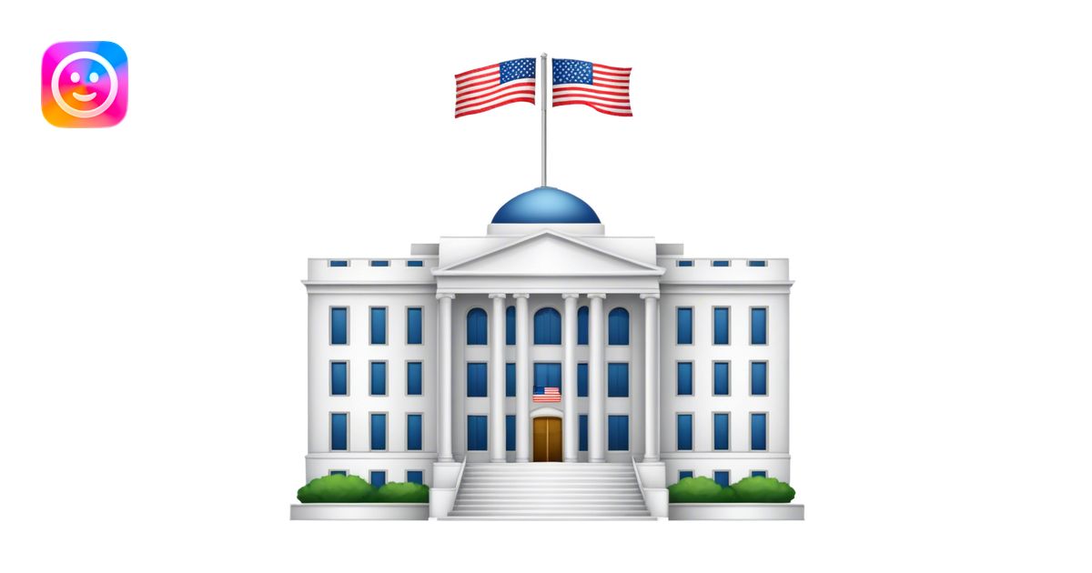 US Embassy building png. looks realistic emoji | AI Emoji Generator