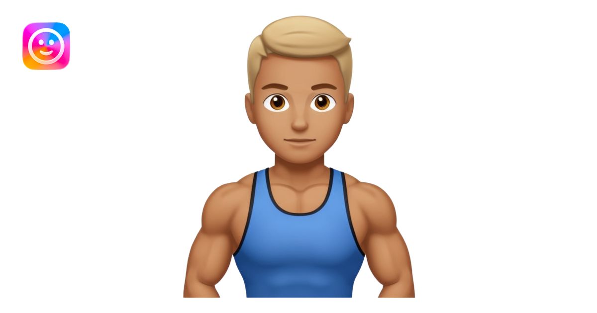 Gym trainer emoji | AI Emoji Generator