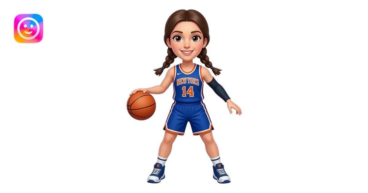 white light skin female with brown braids hazel eyes playing basketball ...