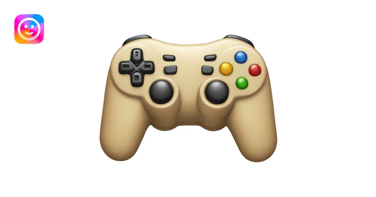 game controller emoji | AI Emoji Generator
