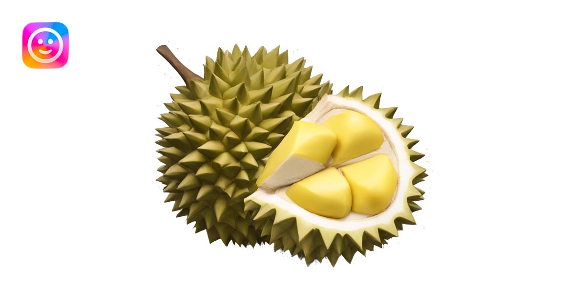 durian emoji | AI Emoji Generator