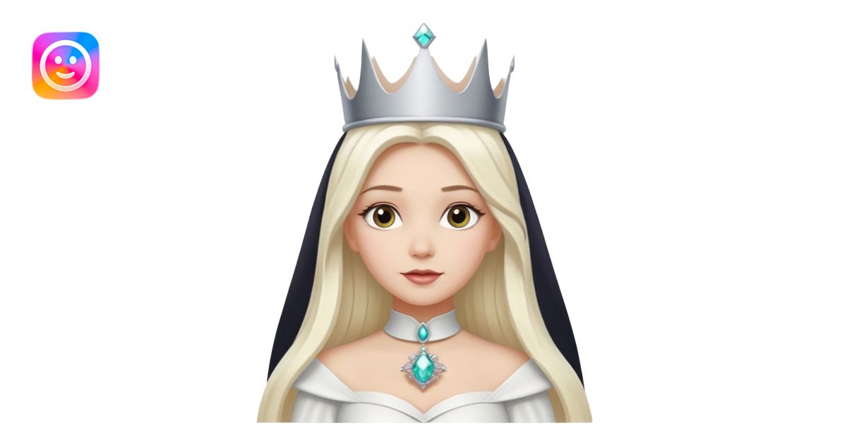 The Good Witch from The Land of Oz with long white blonde hair, white ...