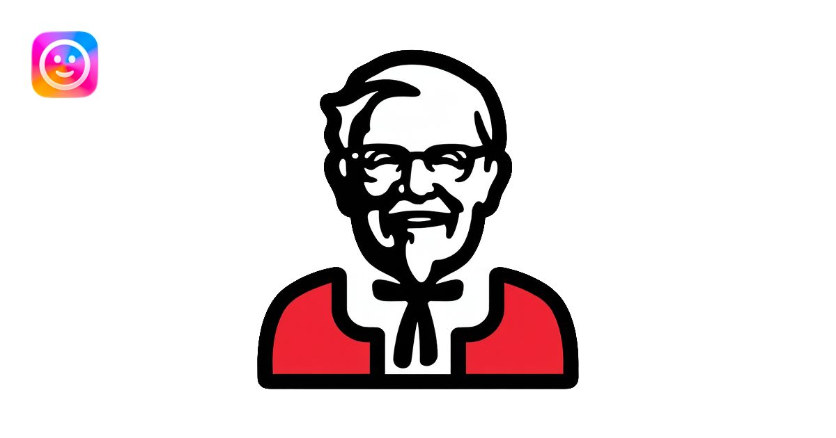 KFC logo icon | AI Emoji Generator