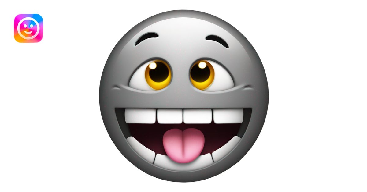 Smiley face jaw drop emoji | AI Emoji Generator